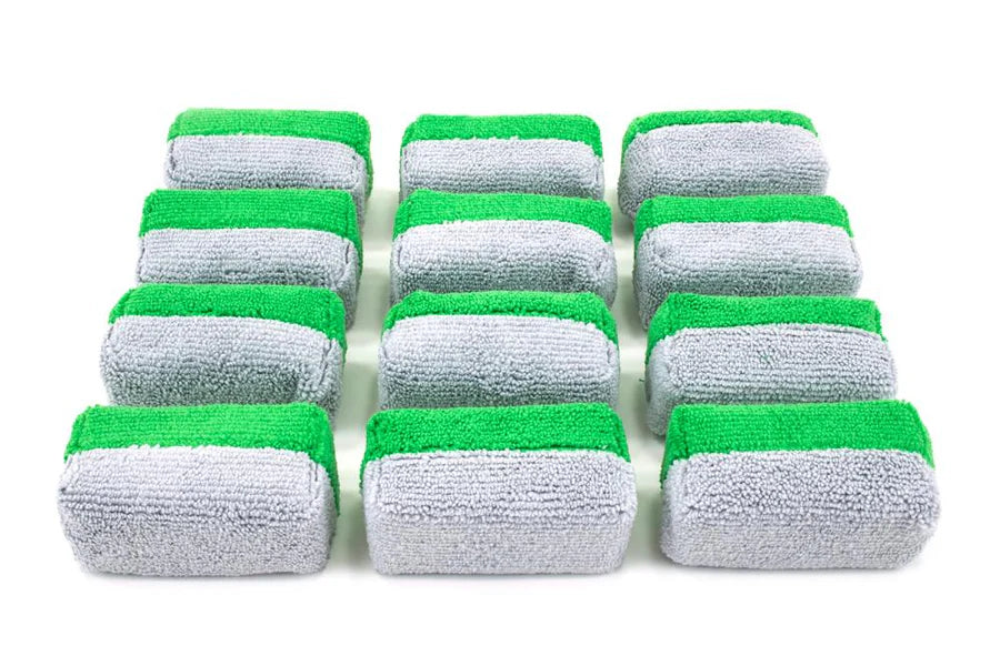 Mini [Saver Applicator Terry] Microfiber Coating Applicator Sponge wit ...